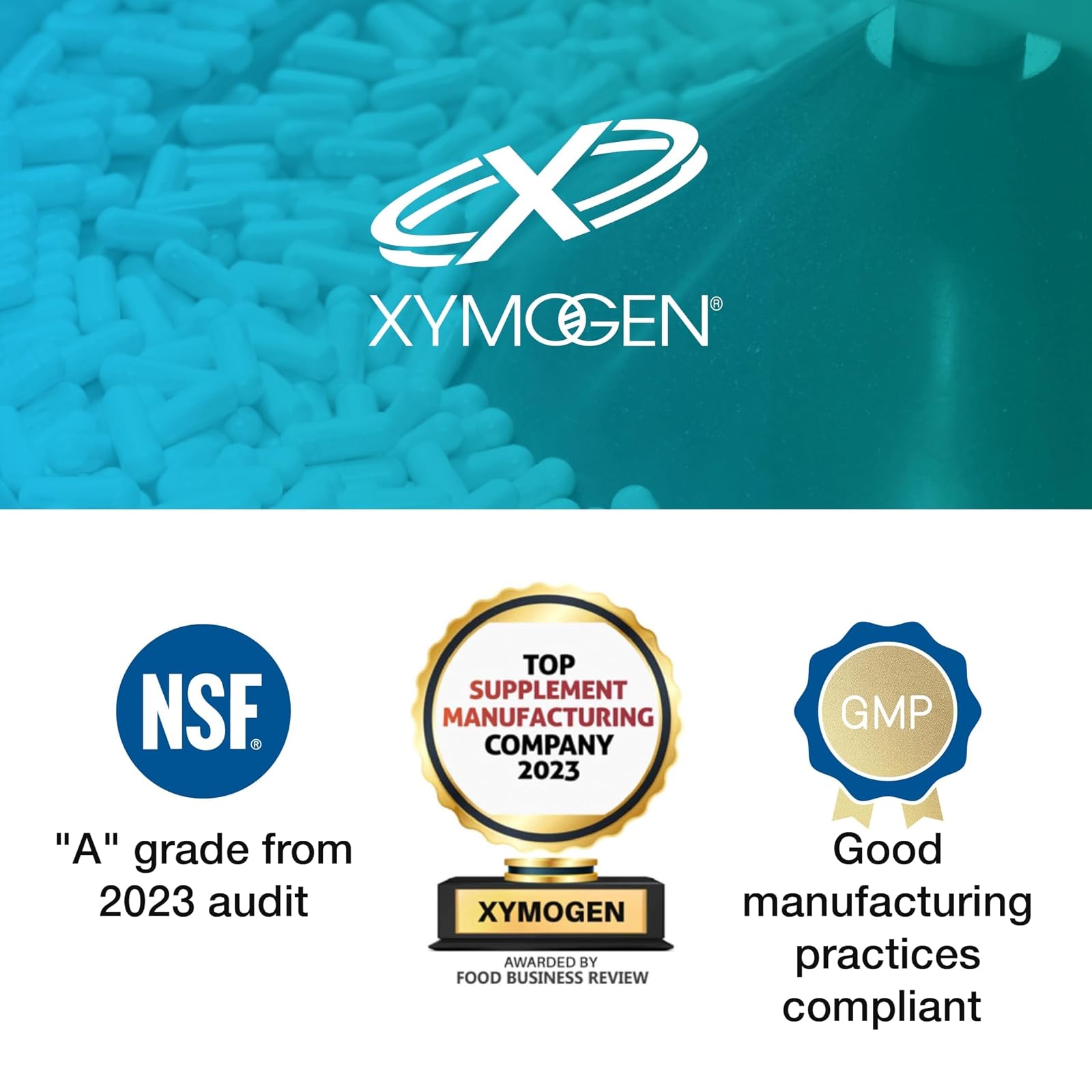 XYMOGEN NAC capsules for wellness