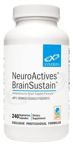 XYMOGEN NeuroActives BrainSustain capsules for cognitive support