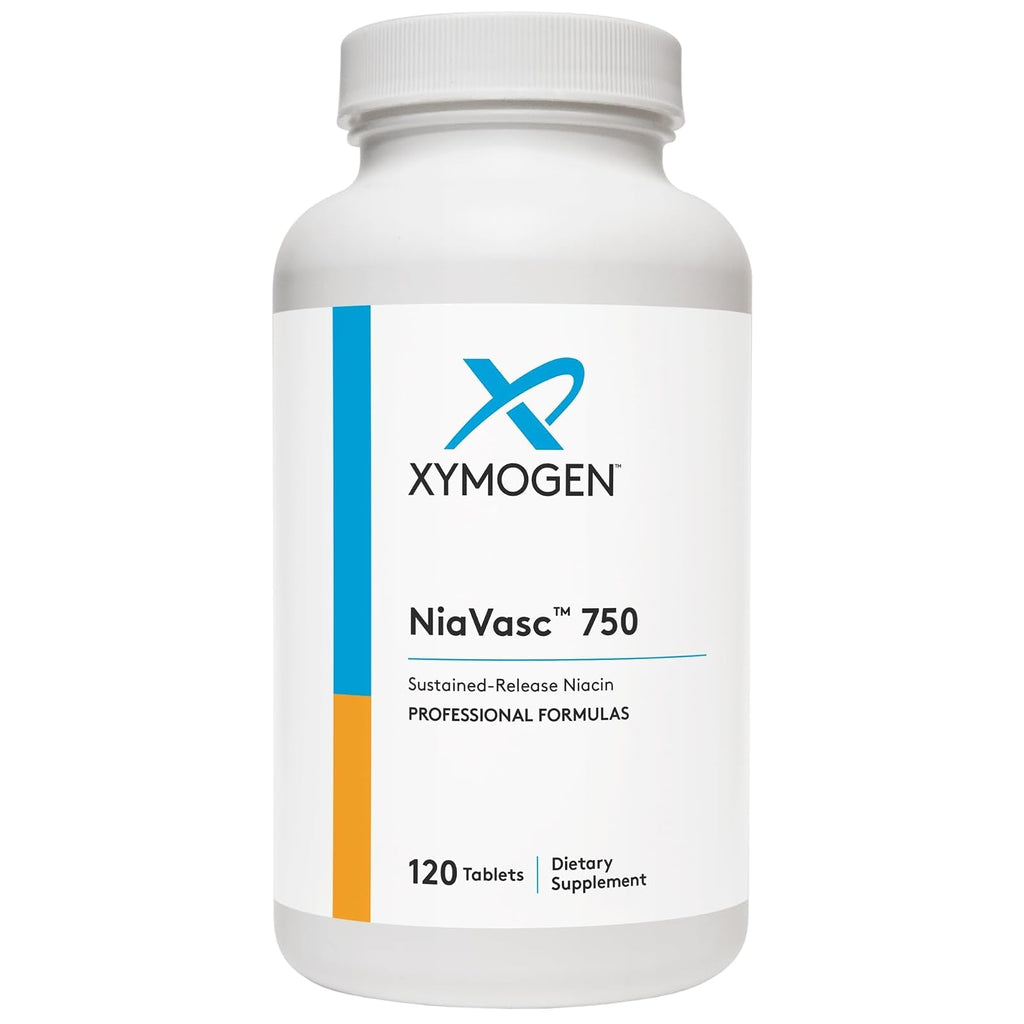 XYMOGEN NiaVasc vitamin B3 capsules