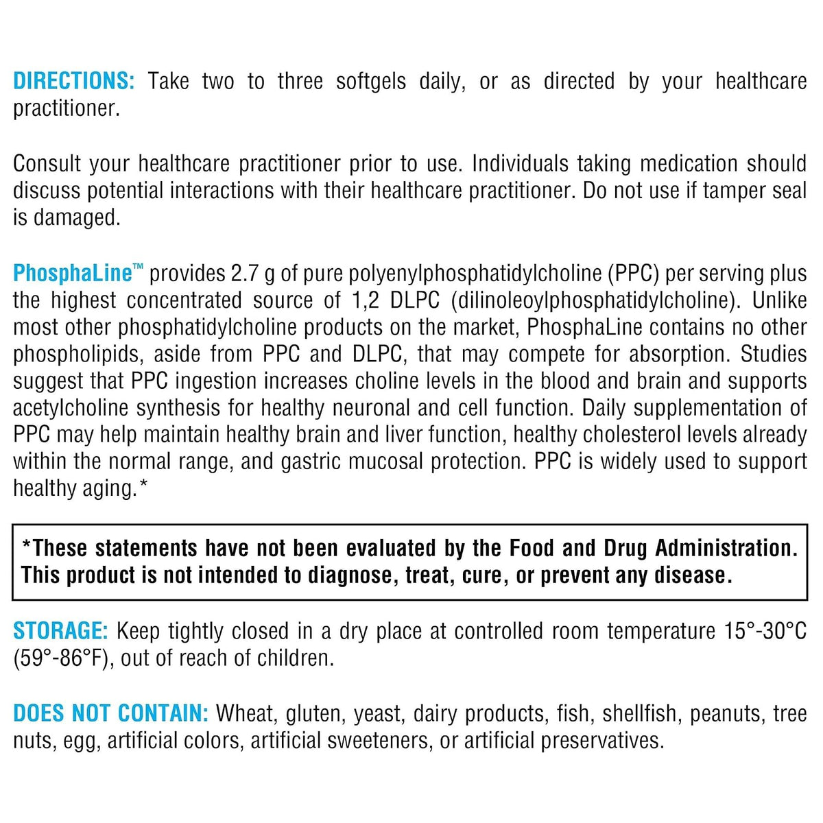 XYMOGEN PhosphaLine for overall wellness