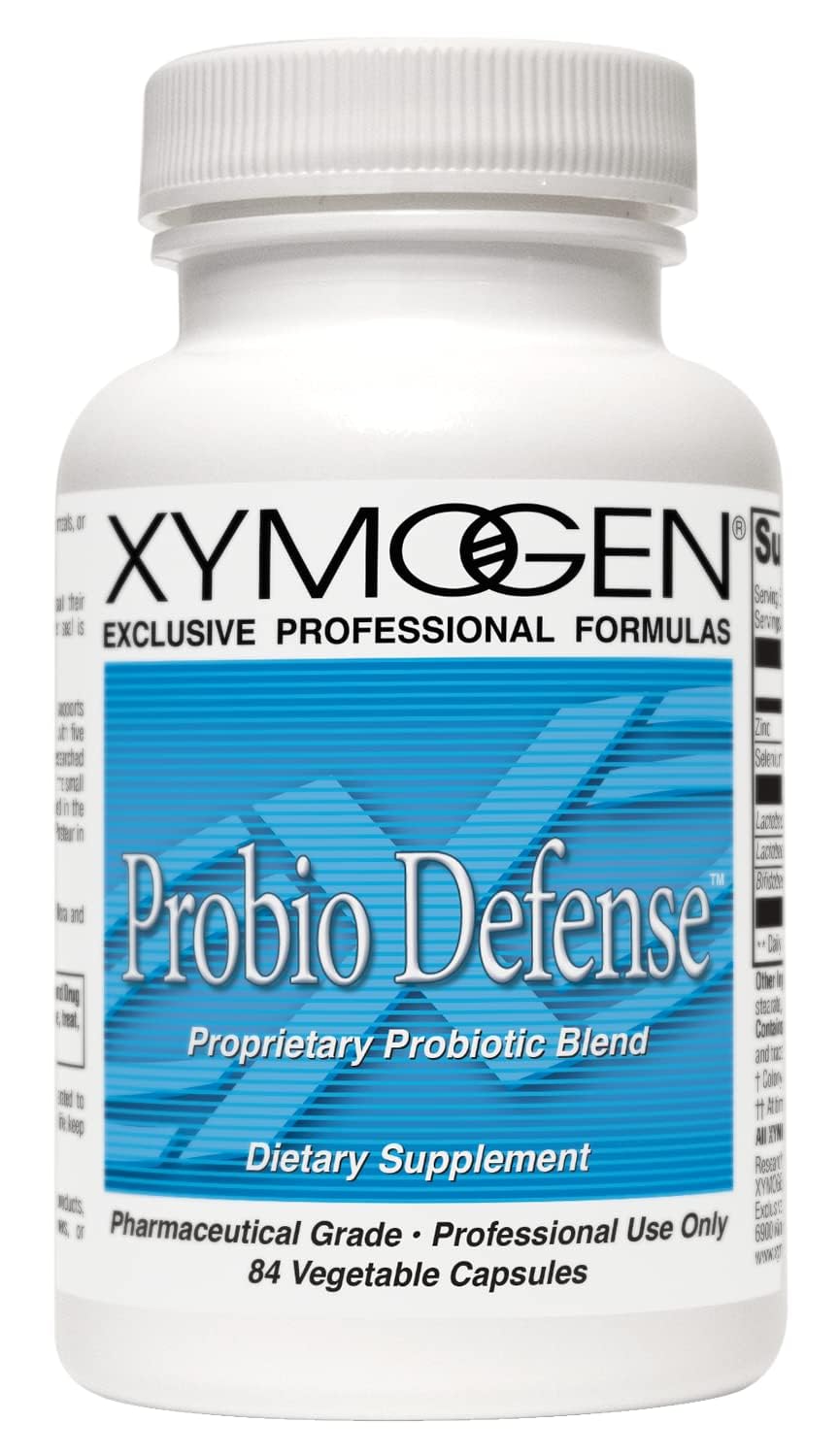 XYMOGEN Probio Defense capsules for gut health