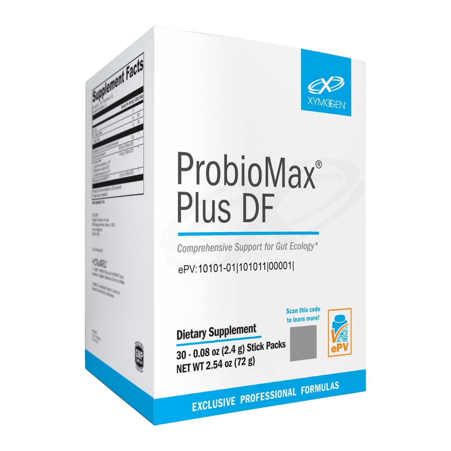 XYMOGEN ProbioMax Plus 40B probiotics for gut health