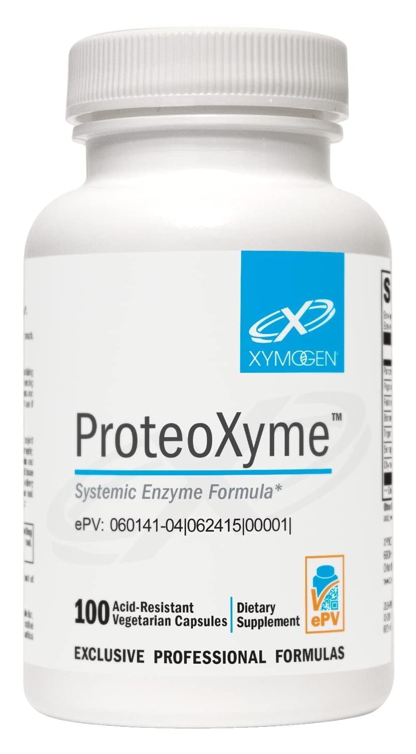XYMOGEN ProteoXyme digestive enzyme capsules