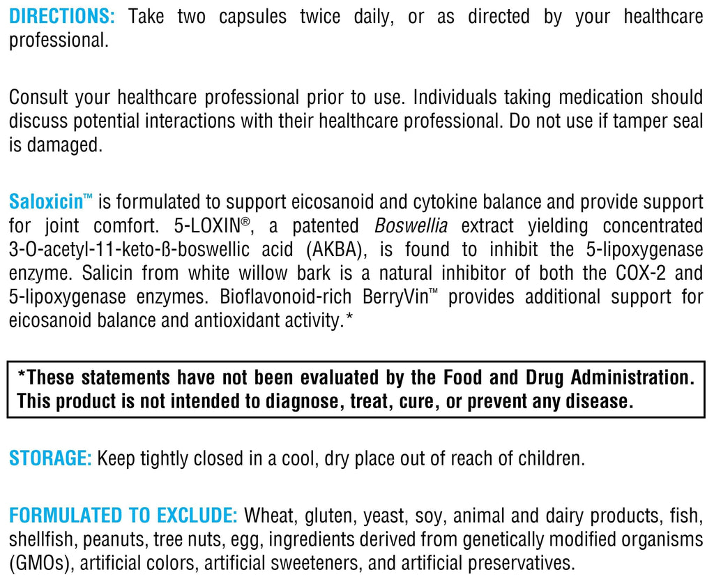 XYMOGEN Saloxicin for overall health
