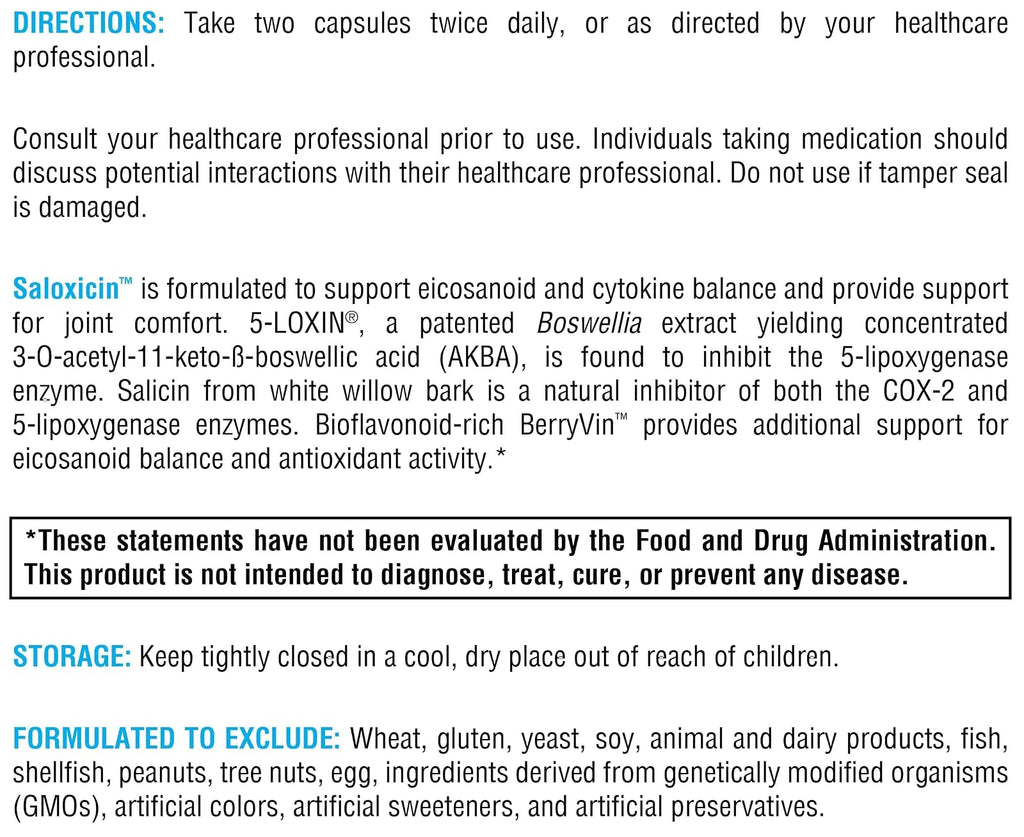 XYMOGEN Saloxicin for overall wellness