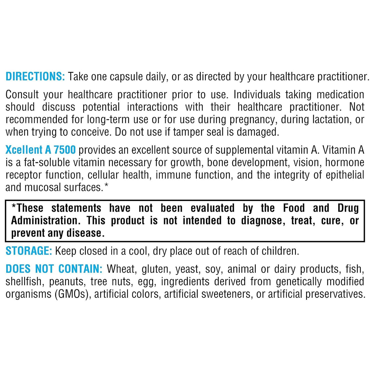 XYMOGEN vitamin A for vision health