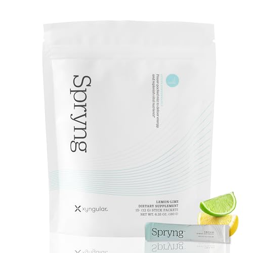 Xyngular Spryng Lemon Lime energy drink