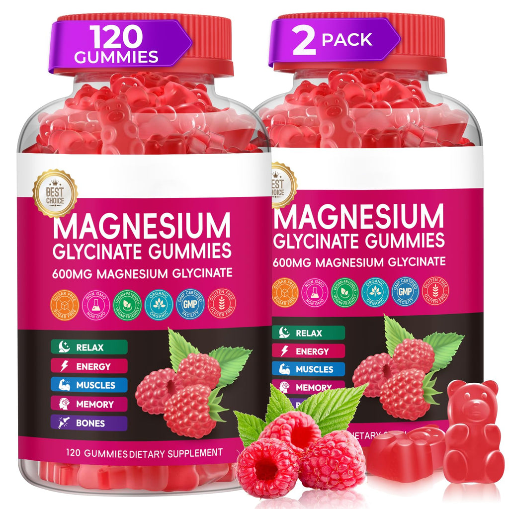 Xytora magnesium glycinate gummies raspberry