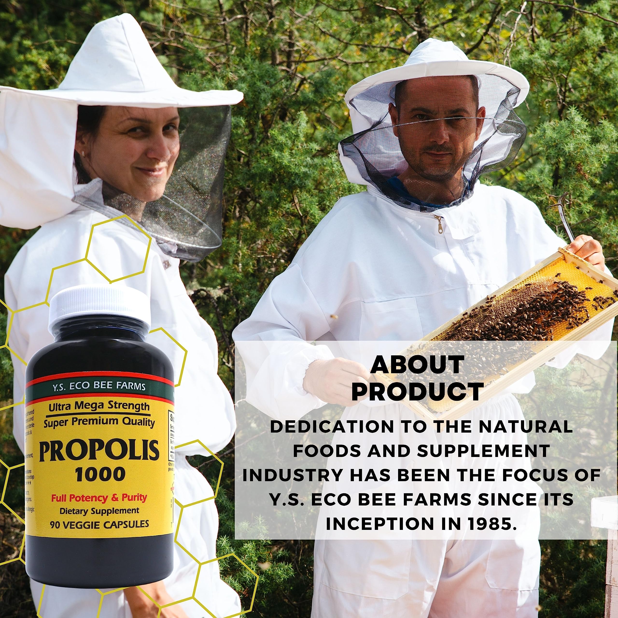 Y.S. organic propolis for better health