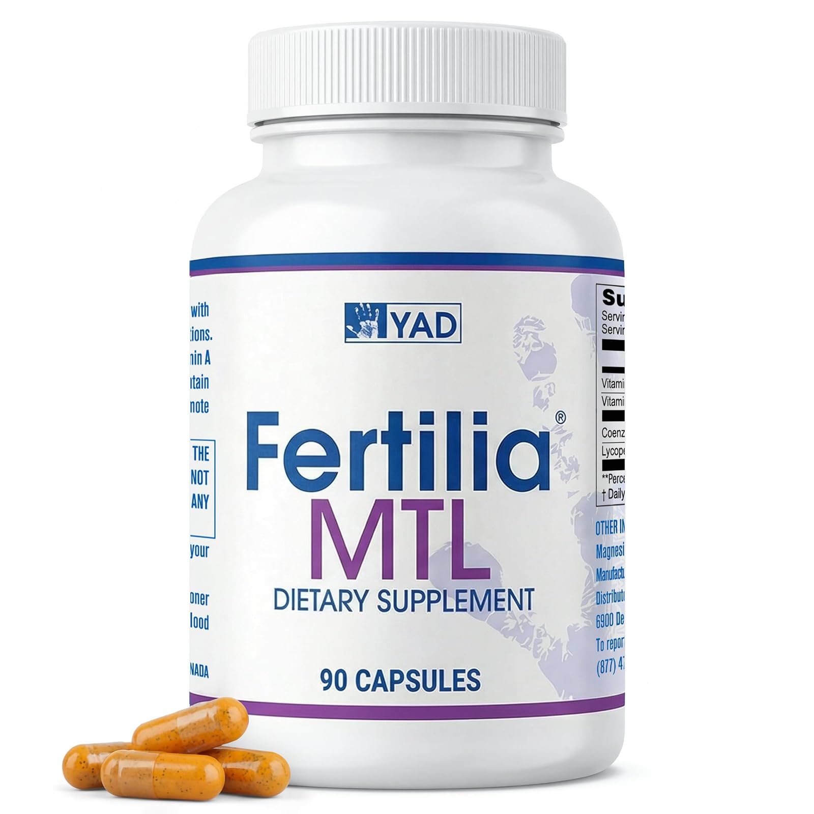YAD male fertility supplement benefits