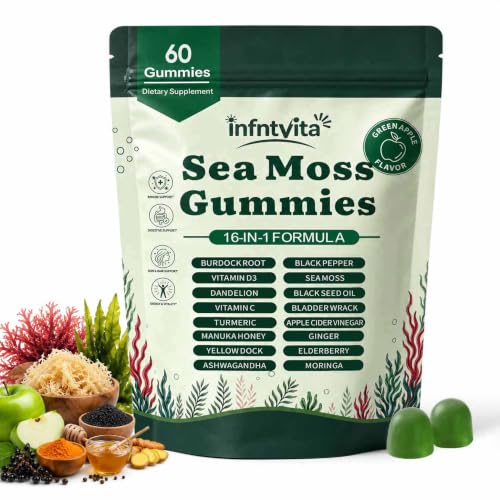 YALGET sea moss gummies benefits
