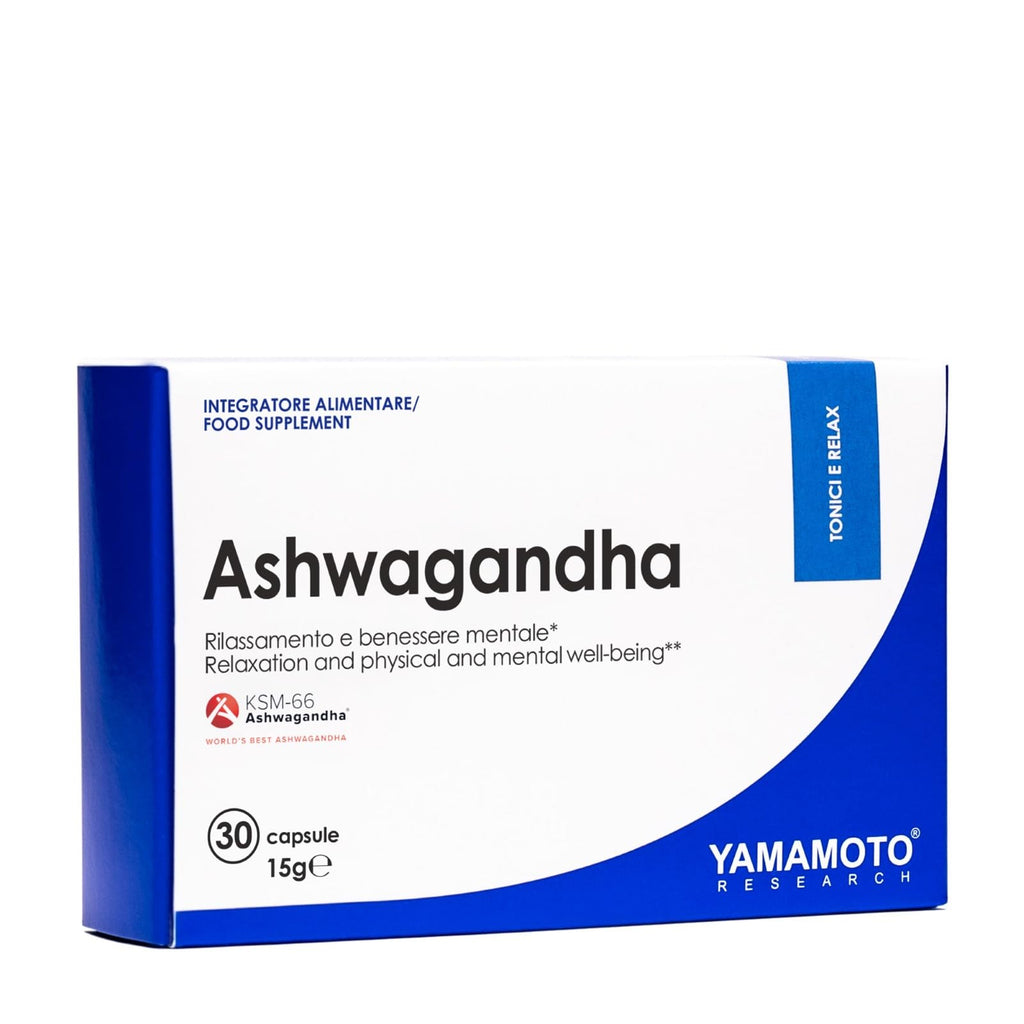 Yamamoto Research Ashwagandha capsules for stress relief