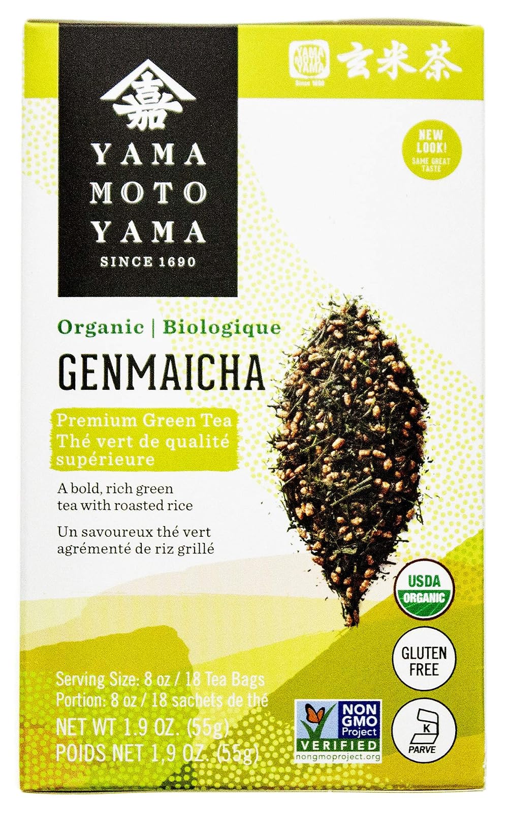 Yamamotoyama organic green tea bags