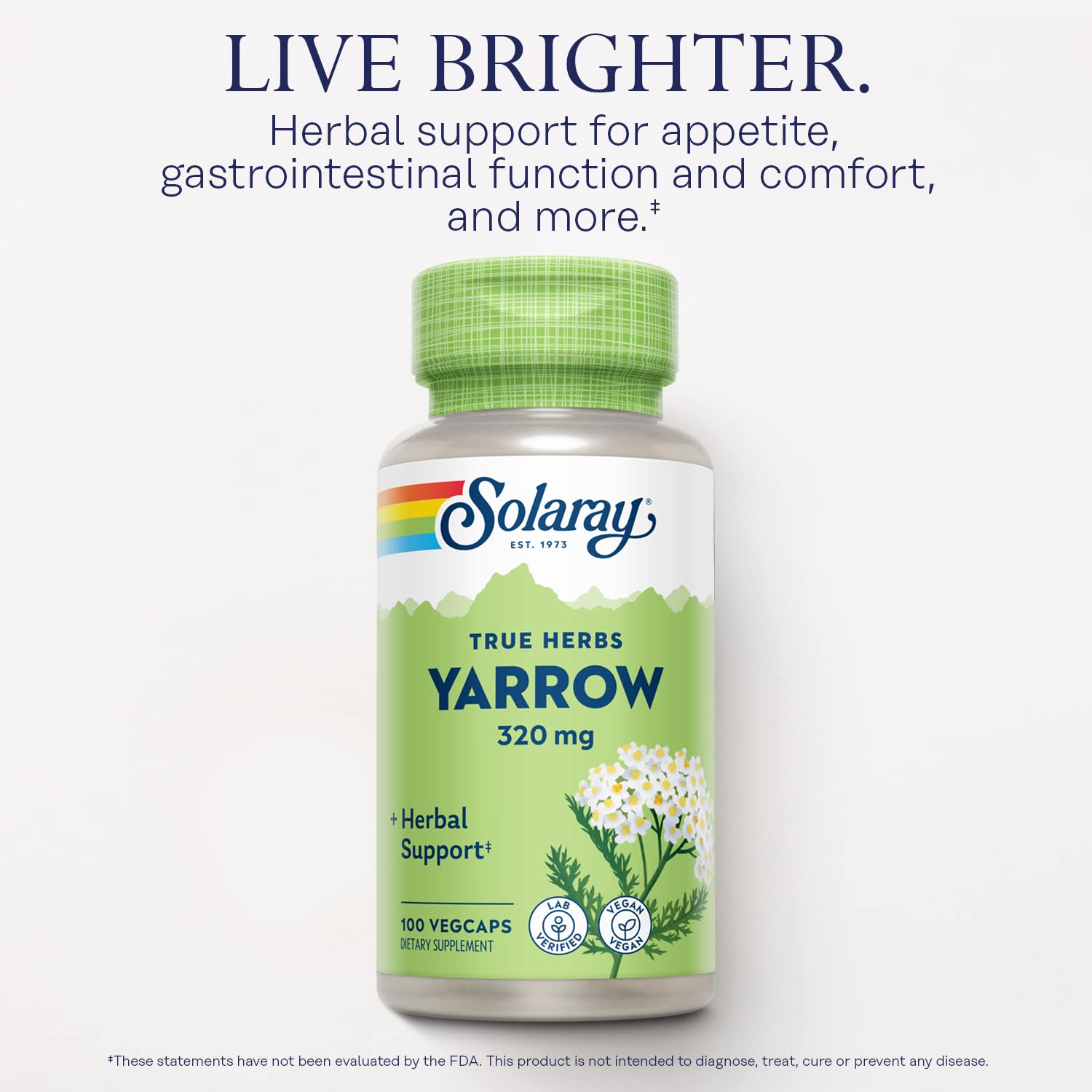 Yarrow 100 VegCaps for wellness