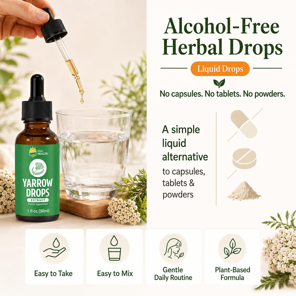 yarrow extract for immune support
