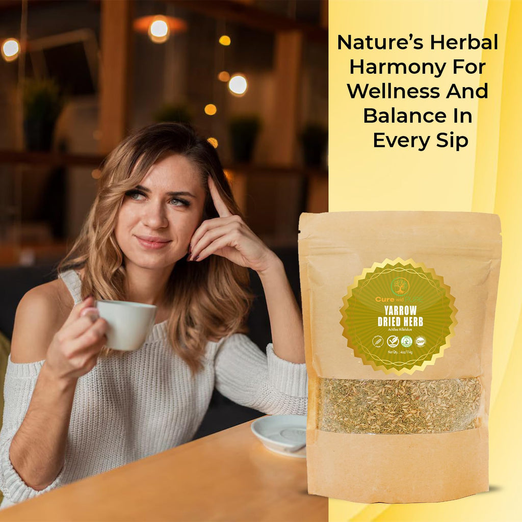 yarrow herb for herbal detox tea