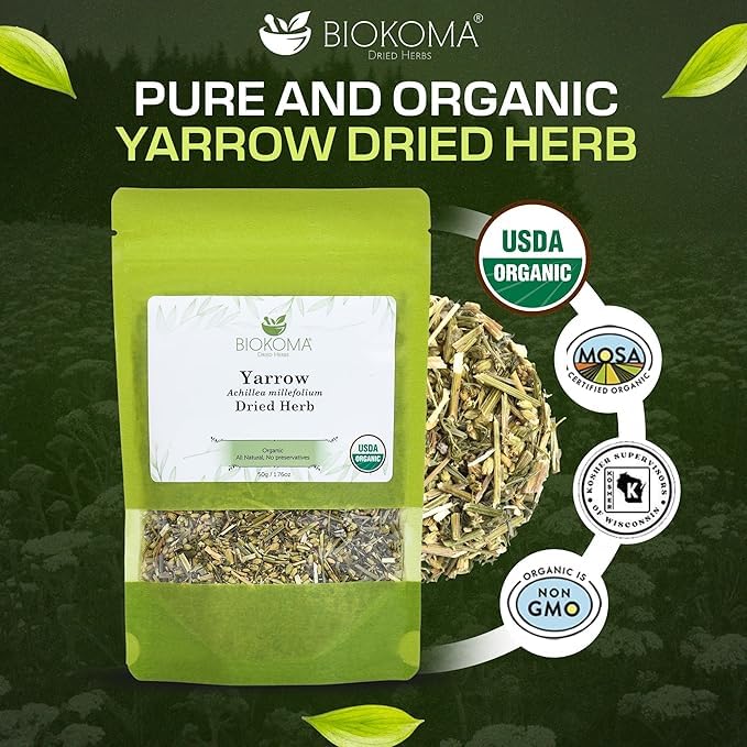 yarrow herbal tea for relaxation