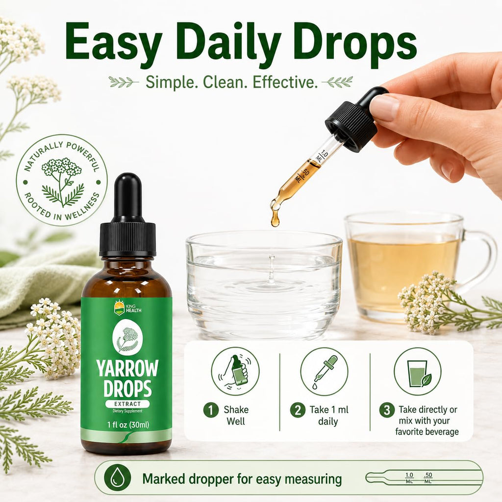 yarrow liquid drops for vitality