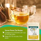 yarrow tea for stress relief
