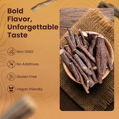 Yashimadhu licorice root sticks for sweetening