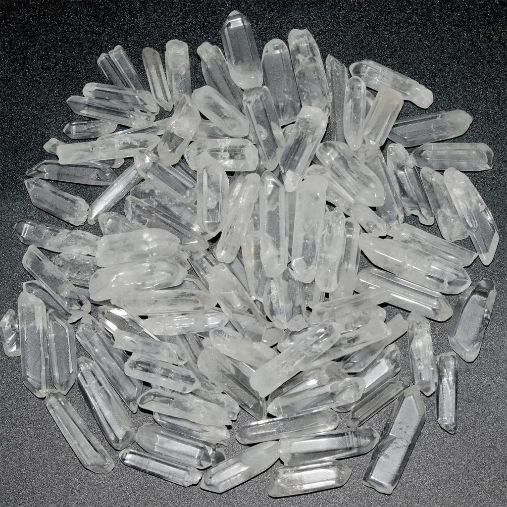 YATOJUZI clear quartz crystal points