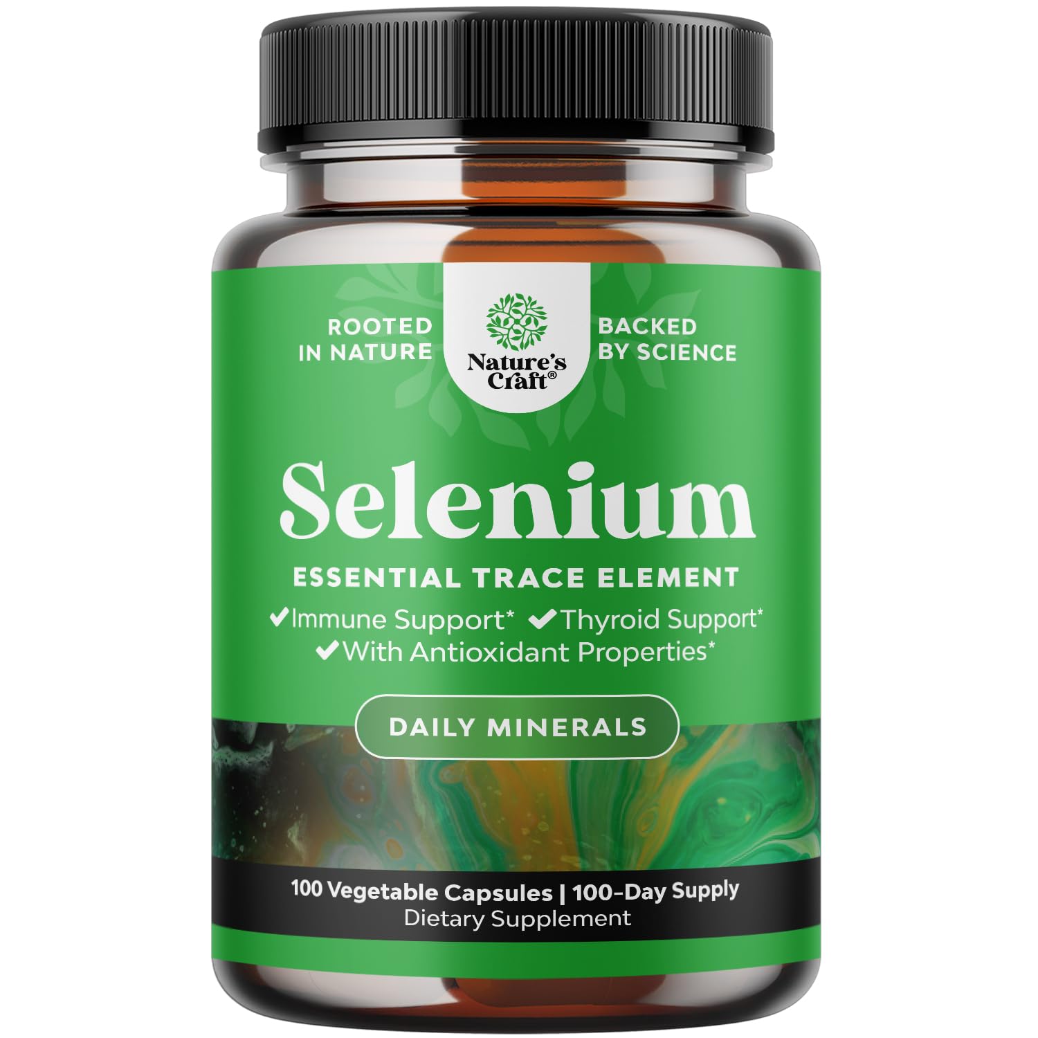 yeast free selenium 200 mcg capsules