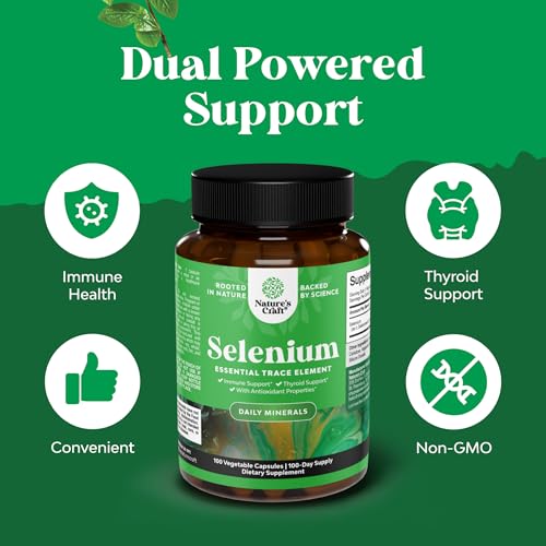 yeast-free selenium for better absorption