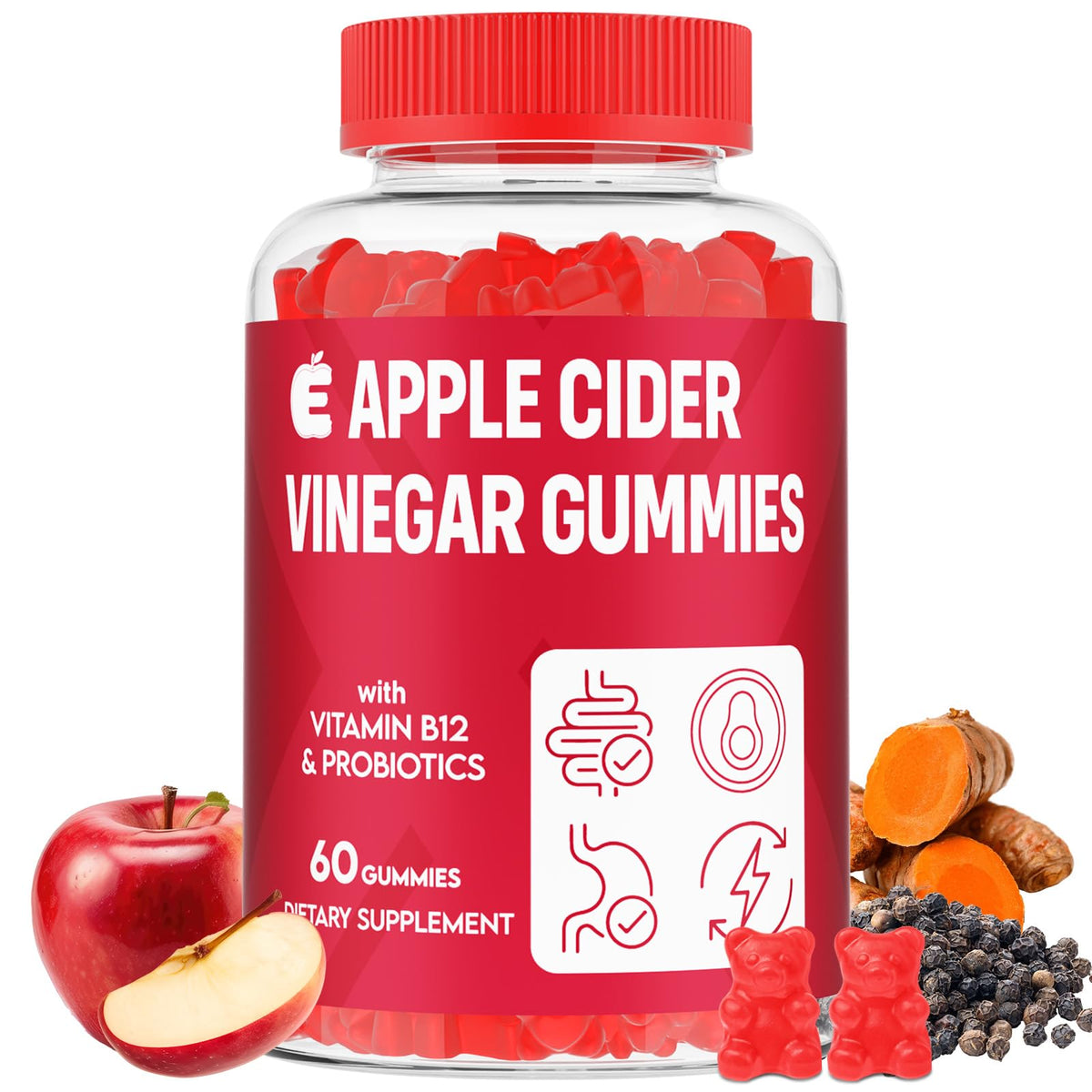 YEKBYOE apple cider vinegar gummies