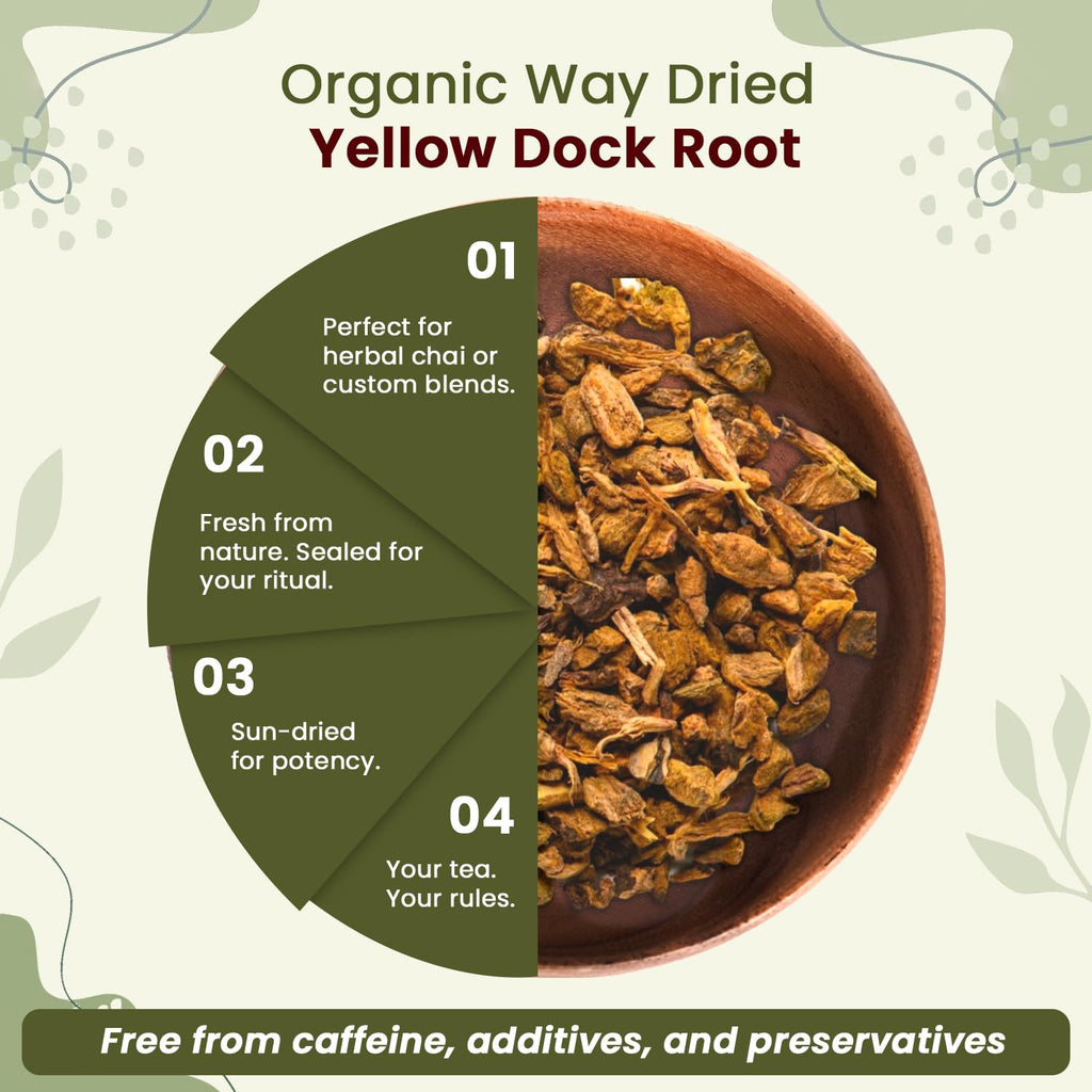 yellow dock root for wellness