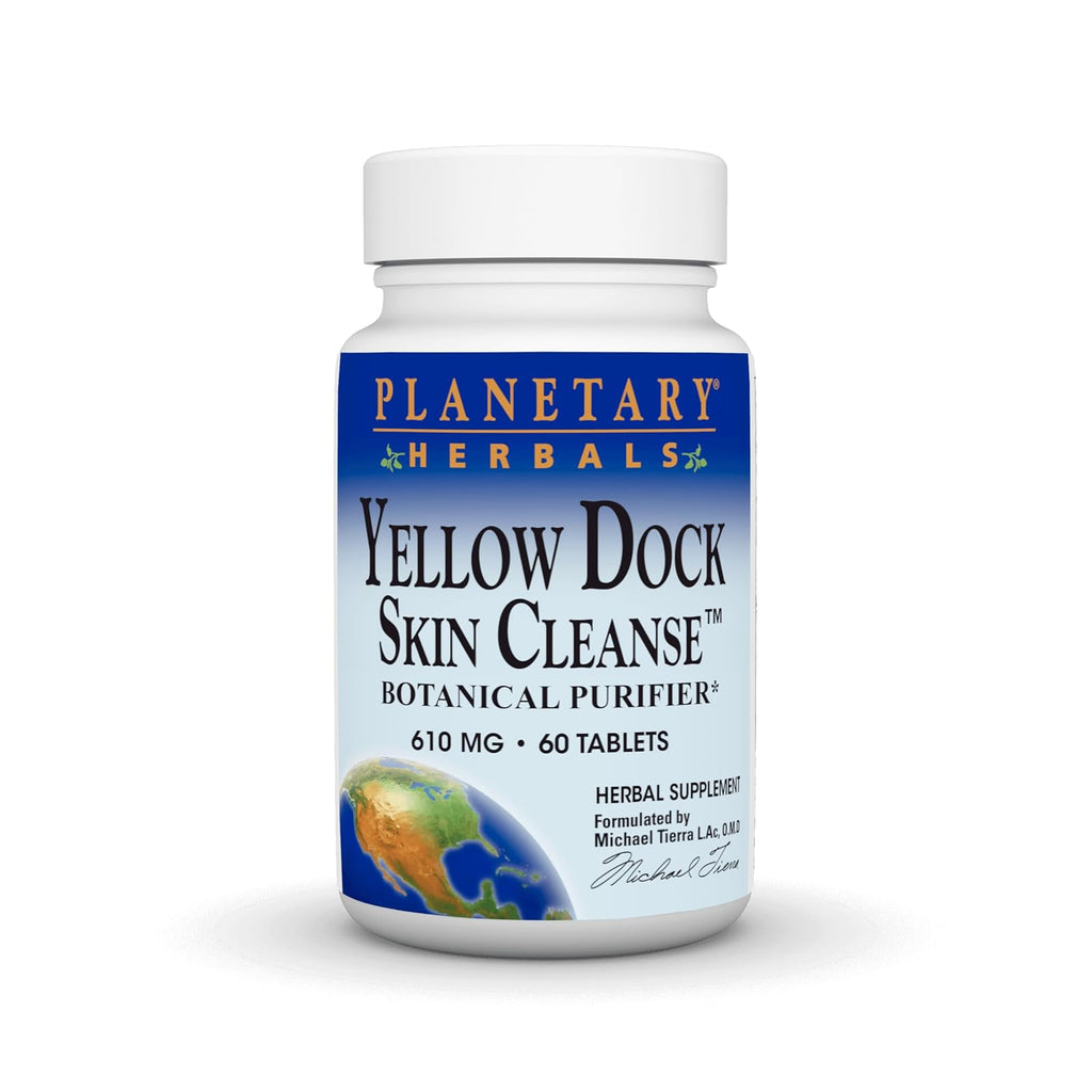Yellow Dock skin cleanse tablets