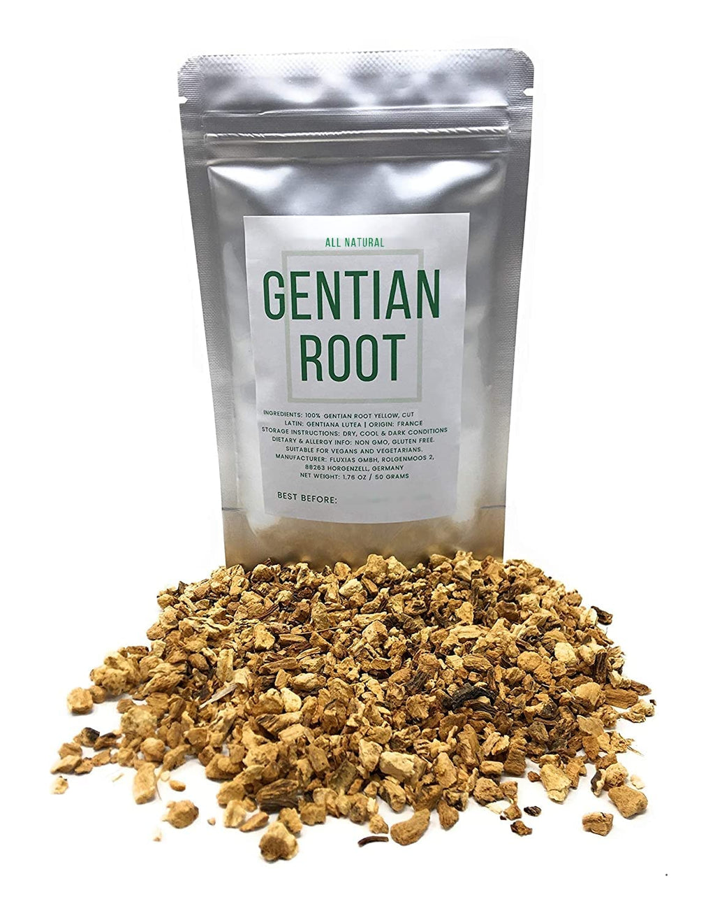 yellow gentian root herbal tea