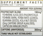 Yellow Hornet capsules for vitality