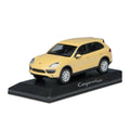 Yellow Porsche Cayenne S model