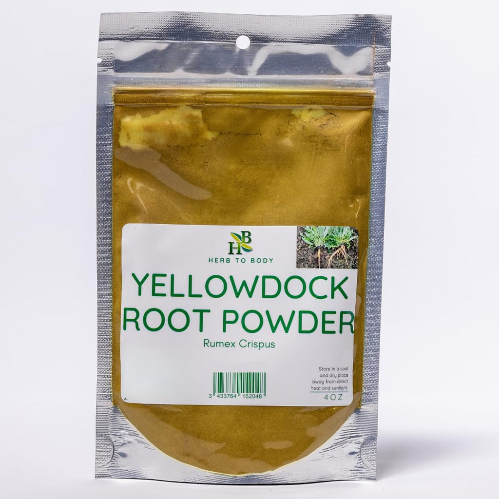 Yellowdock root powder for herbal tea