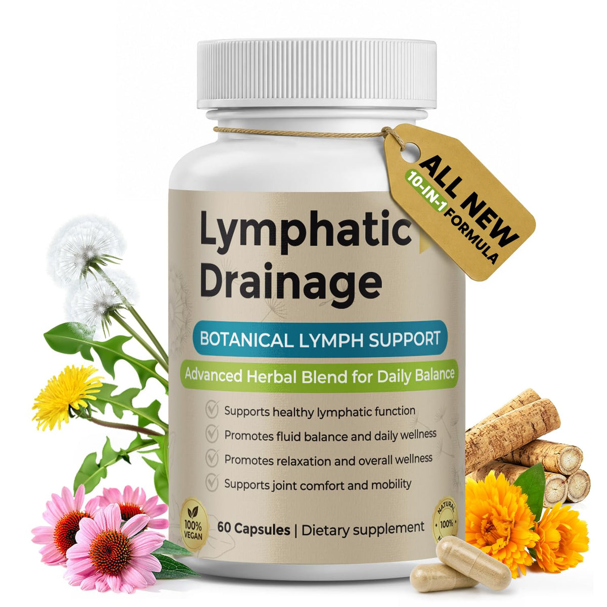 Yelvoneth lymphatic drainage capsules