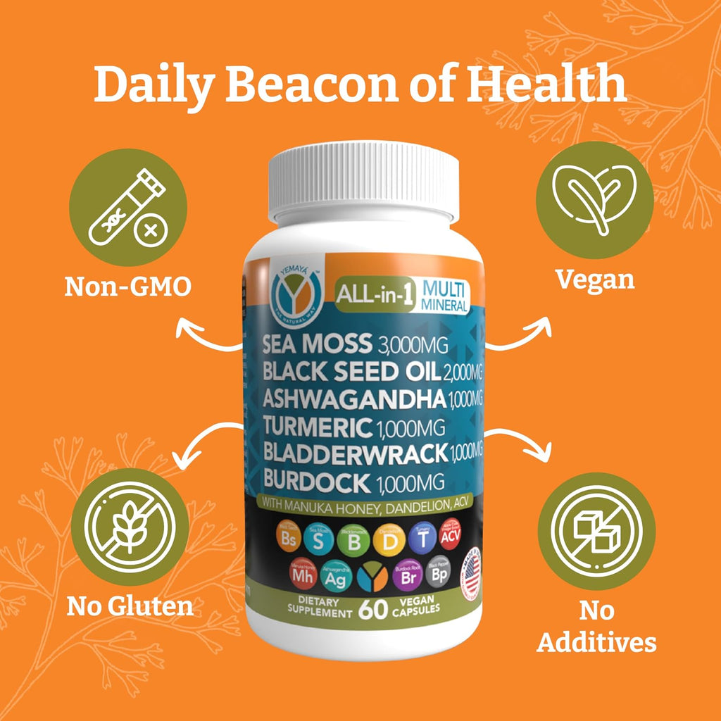 Yemayá health boost capsules