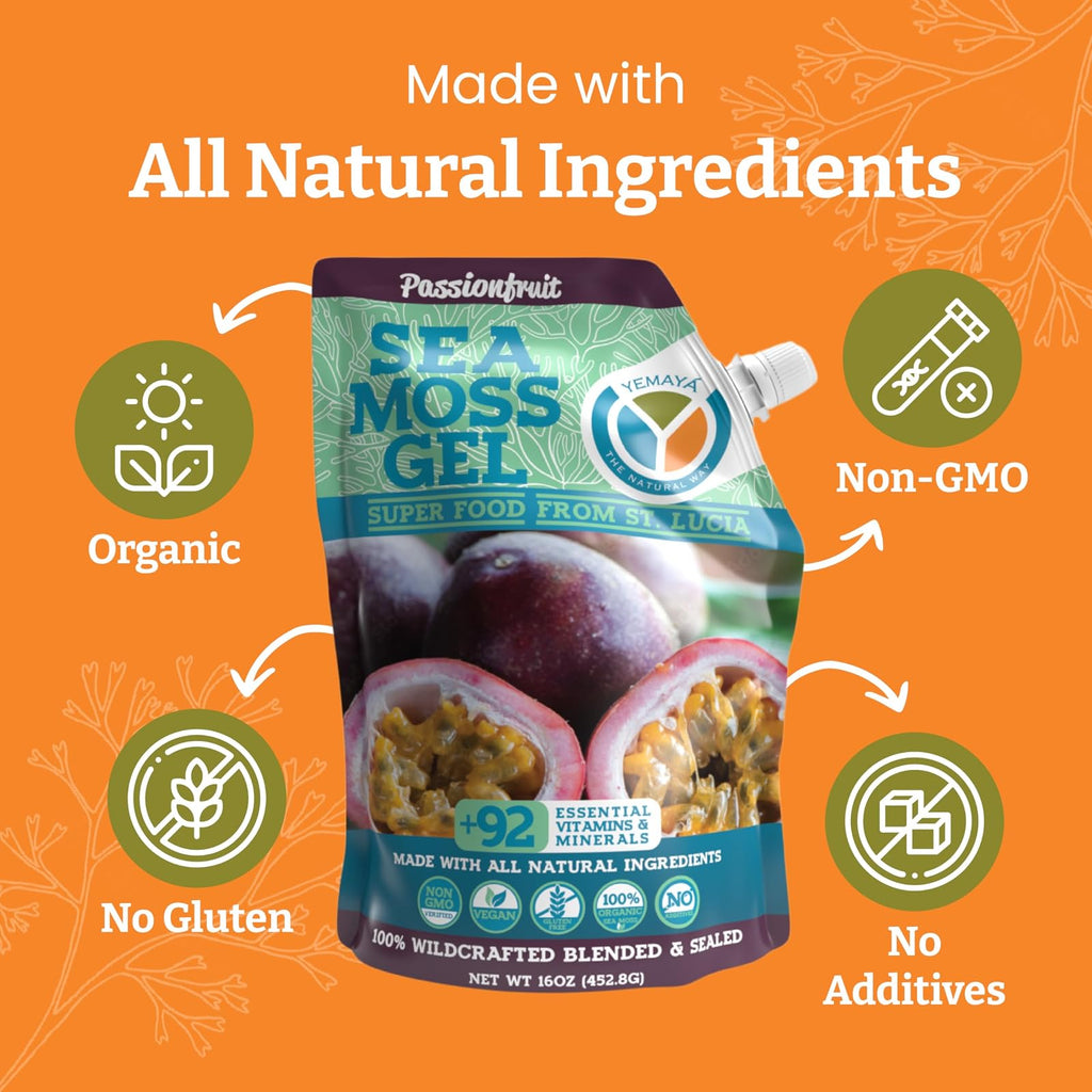 Yemayá sea moss gel for wellness