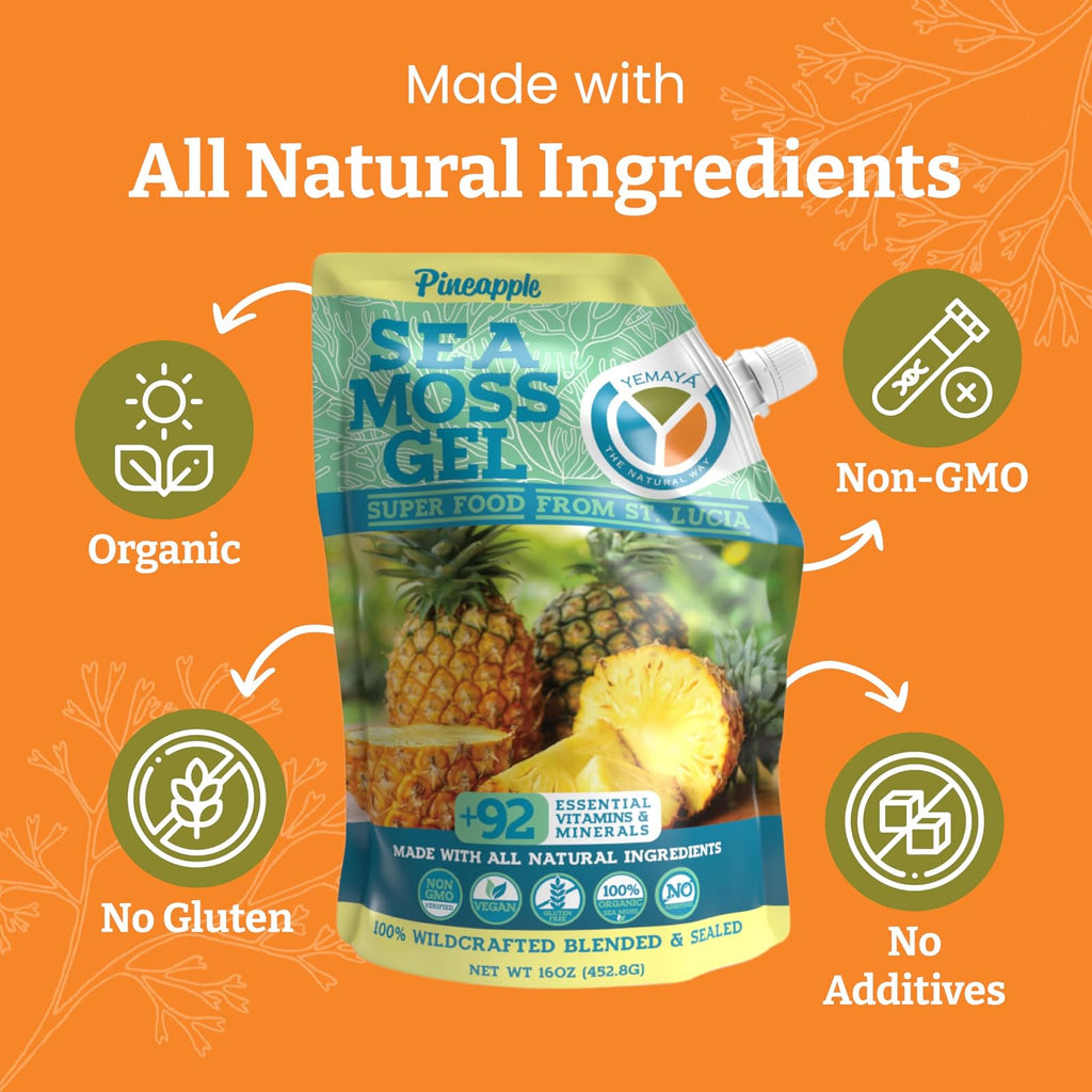Yemayá sea moss gel health benefits