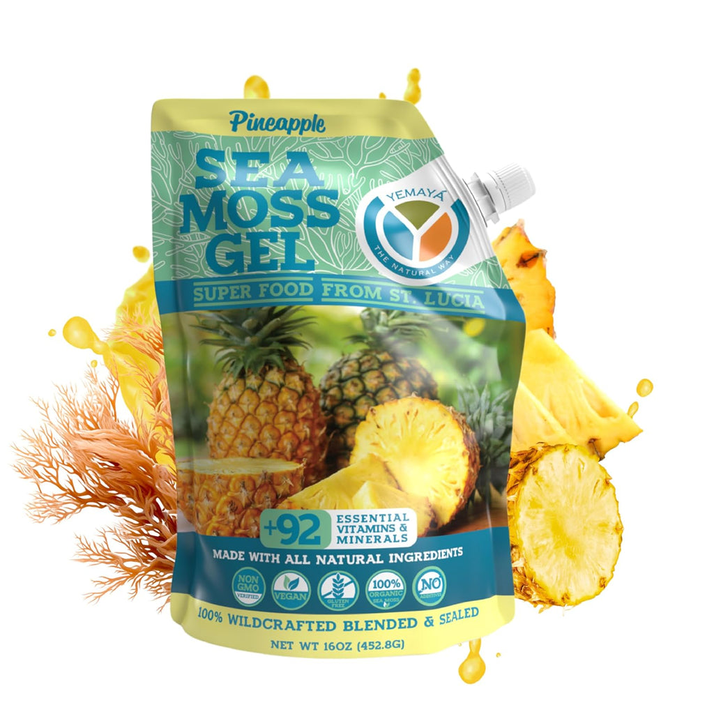 Yemayá sea moss gel pineapple flavour