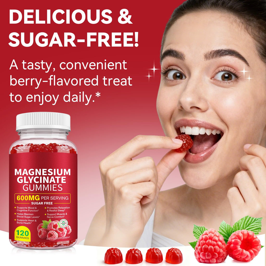 YEMFGQOE magnesium gummies for muscle recovery
