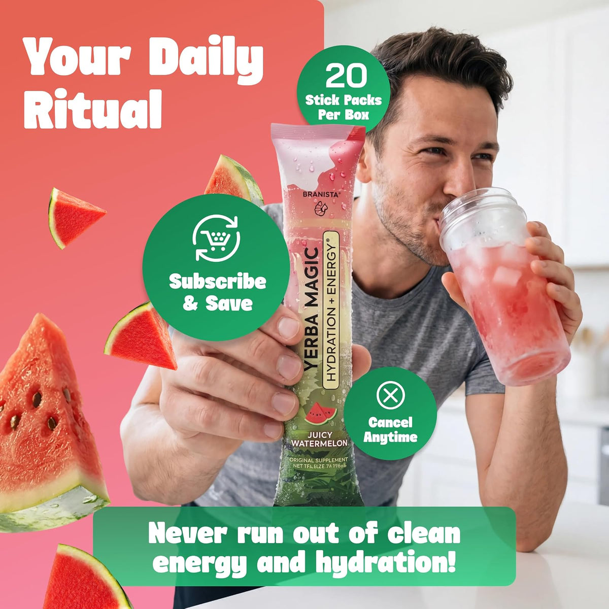 Yerba Magic electrolyte support for workouts