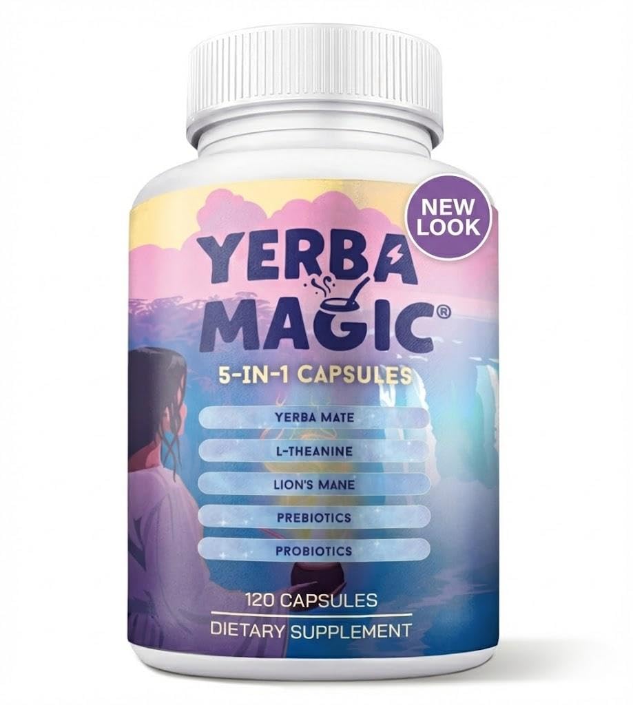 Yerba Magic multivitamins for energy