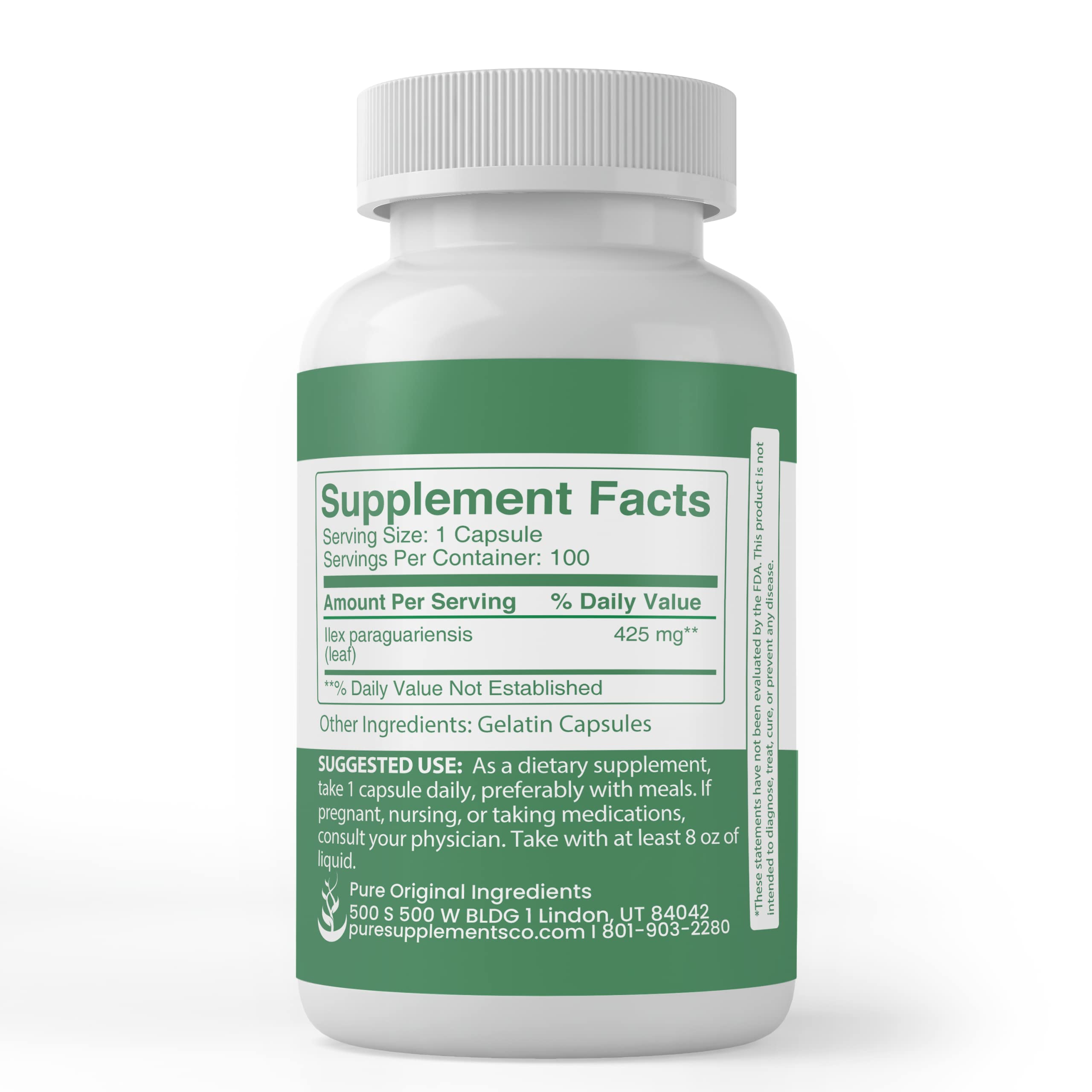 yerba mate capsules for wellness