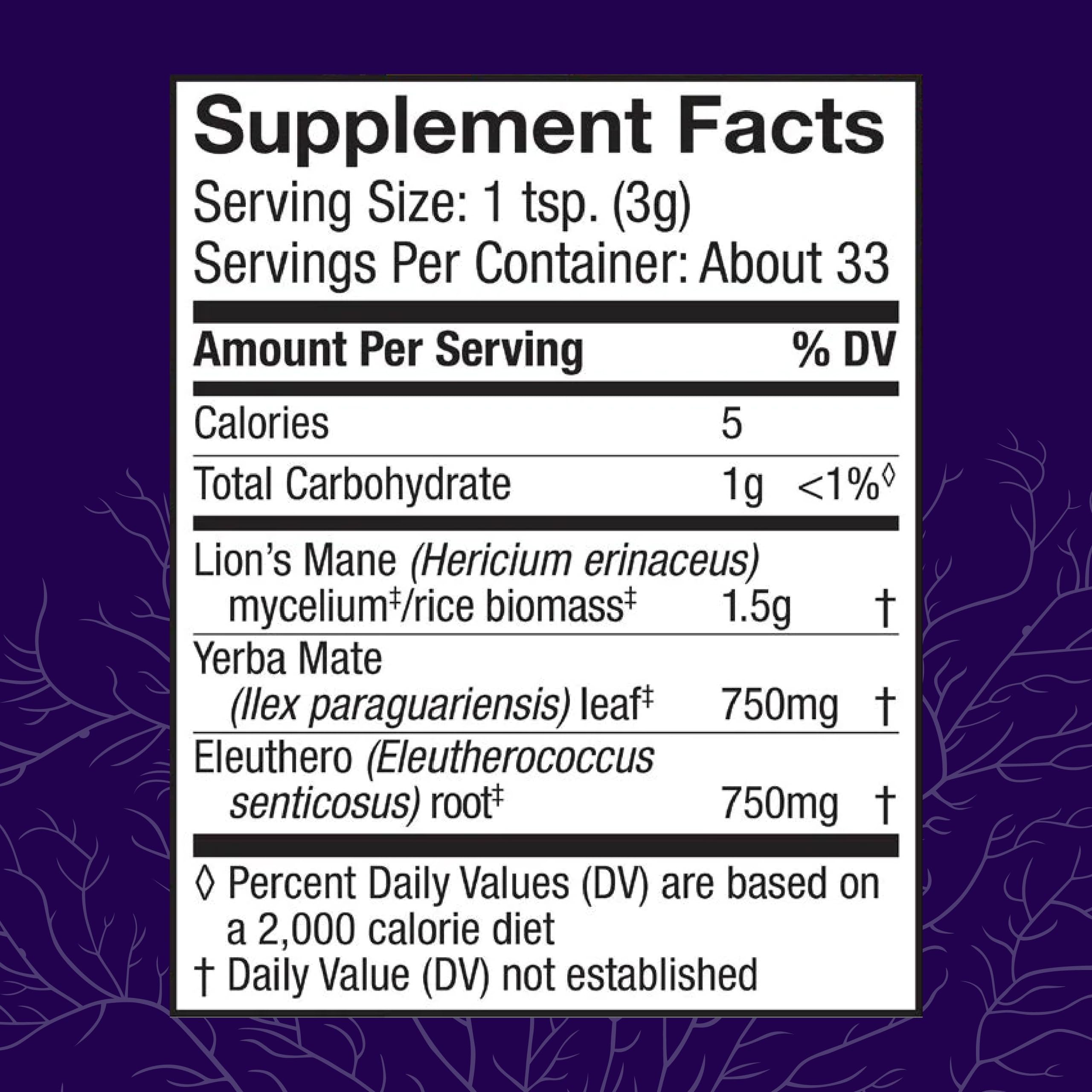 Yerba Mate focus support powder