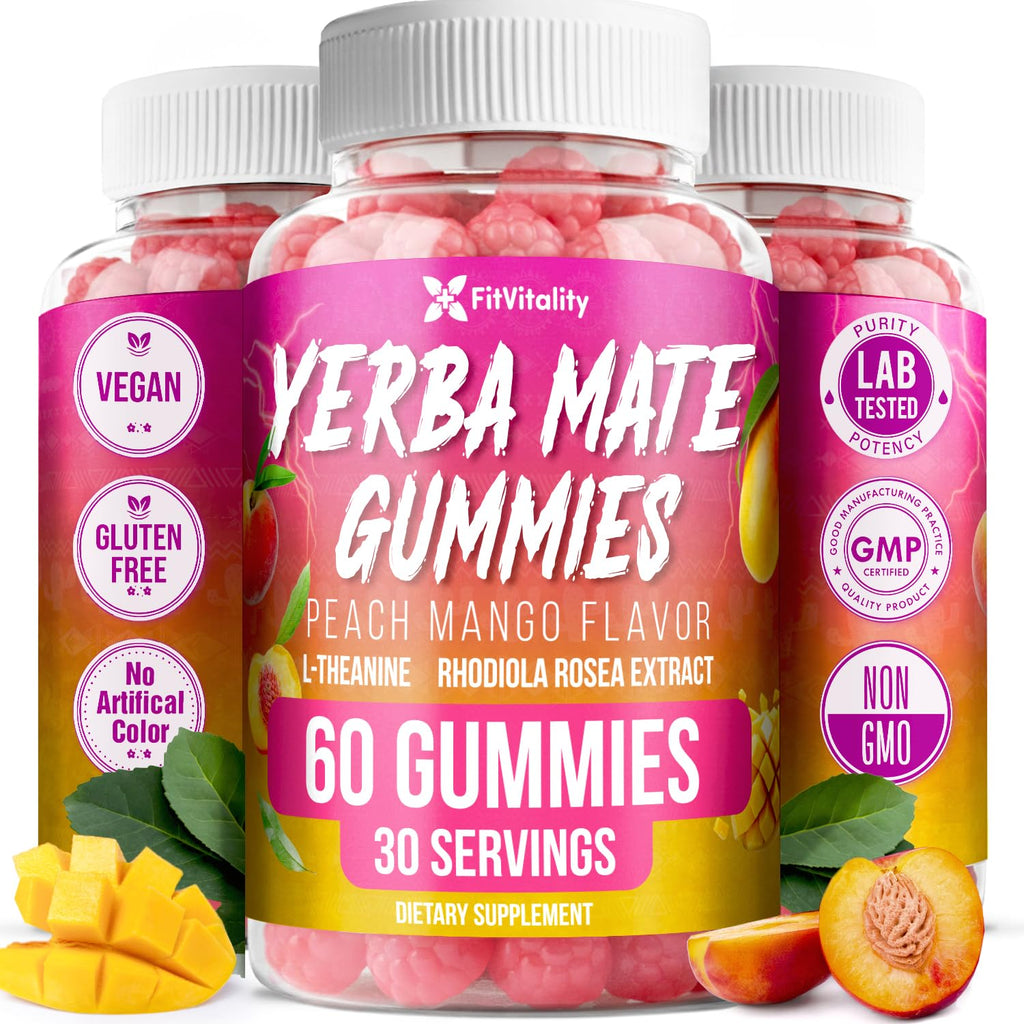 Yerba Mate gummies for energy boost