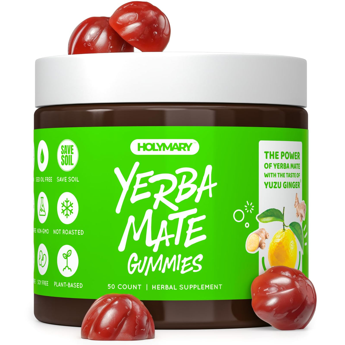 Yerba Mate gummies for energy boost