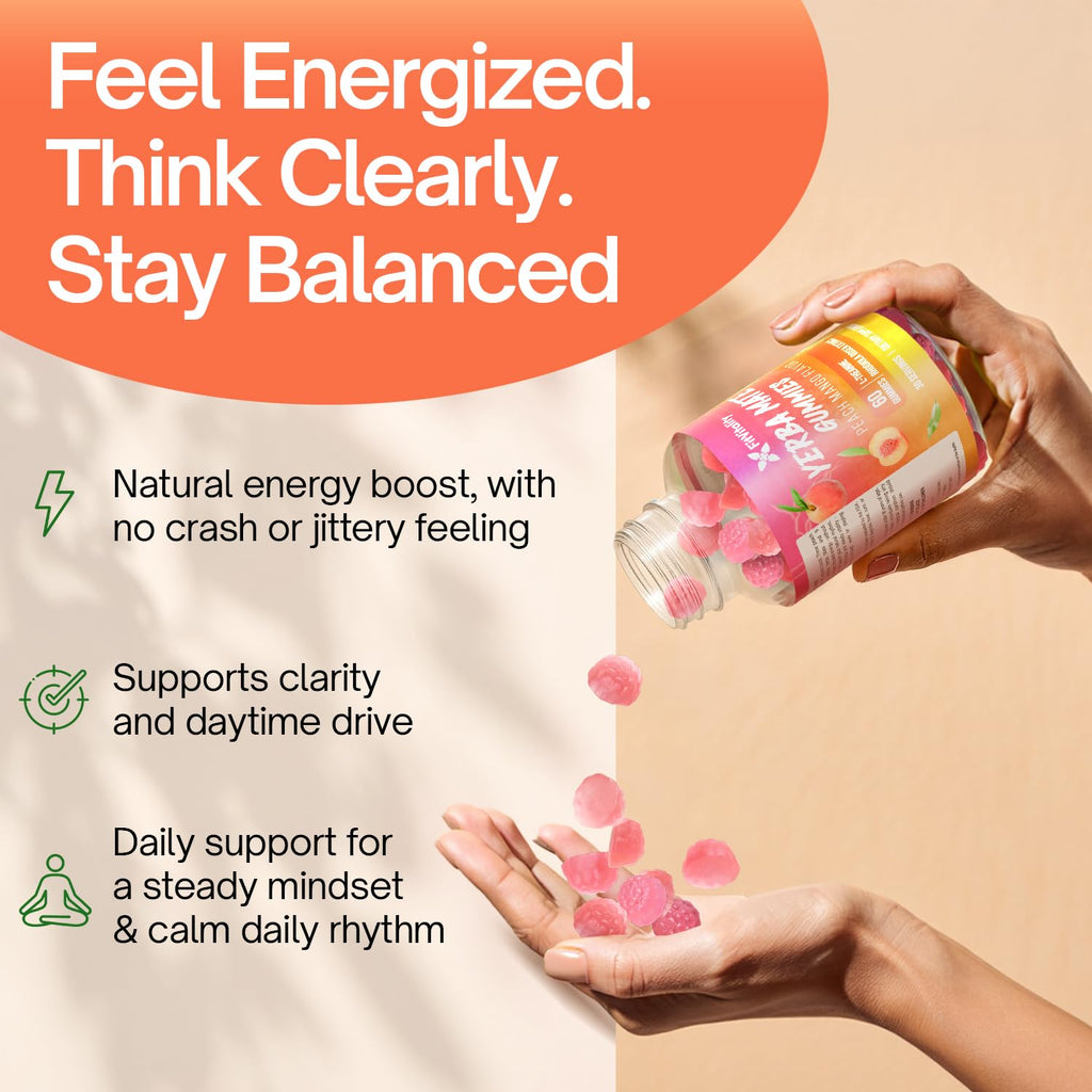 Yerba Mate gummy vitamins for vitality