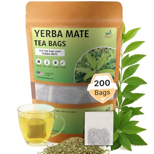 Yerba mate herbal tea bags