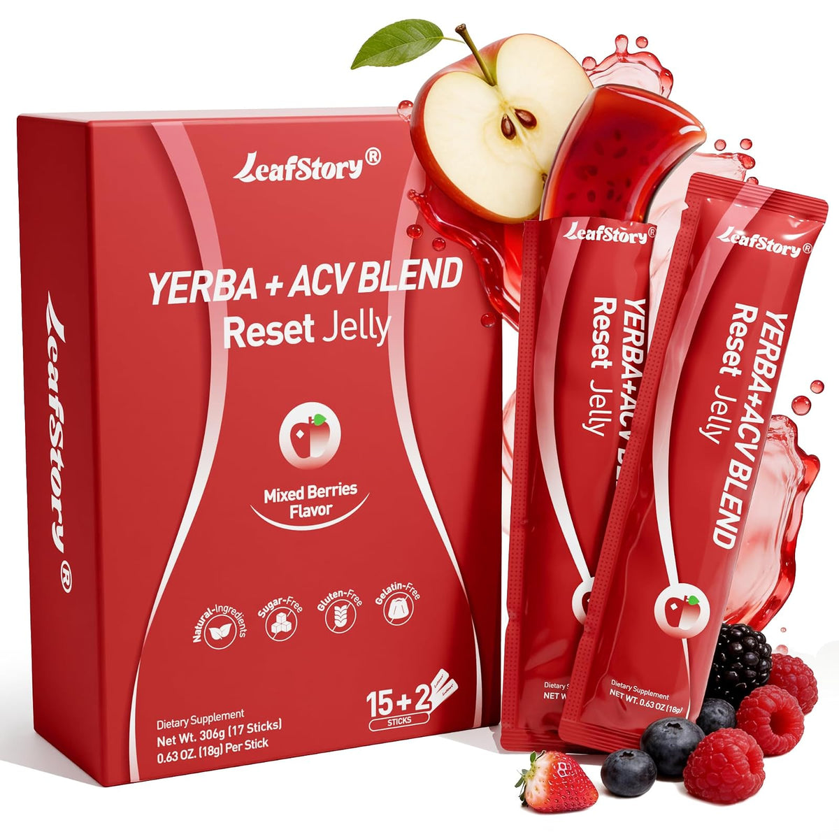 Yerba Mate metabolic support jelly