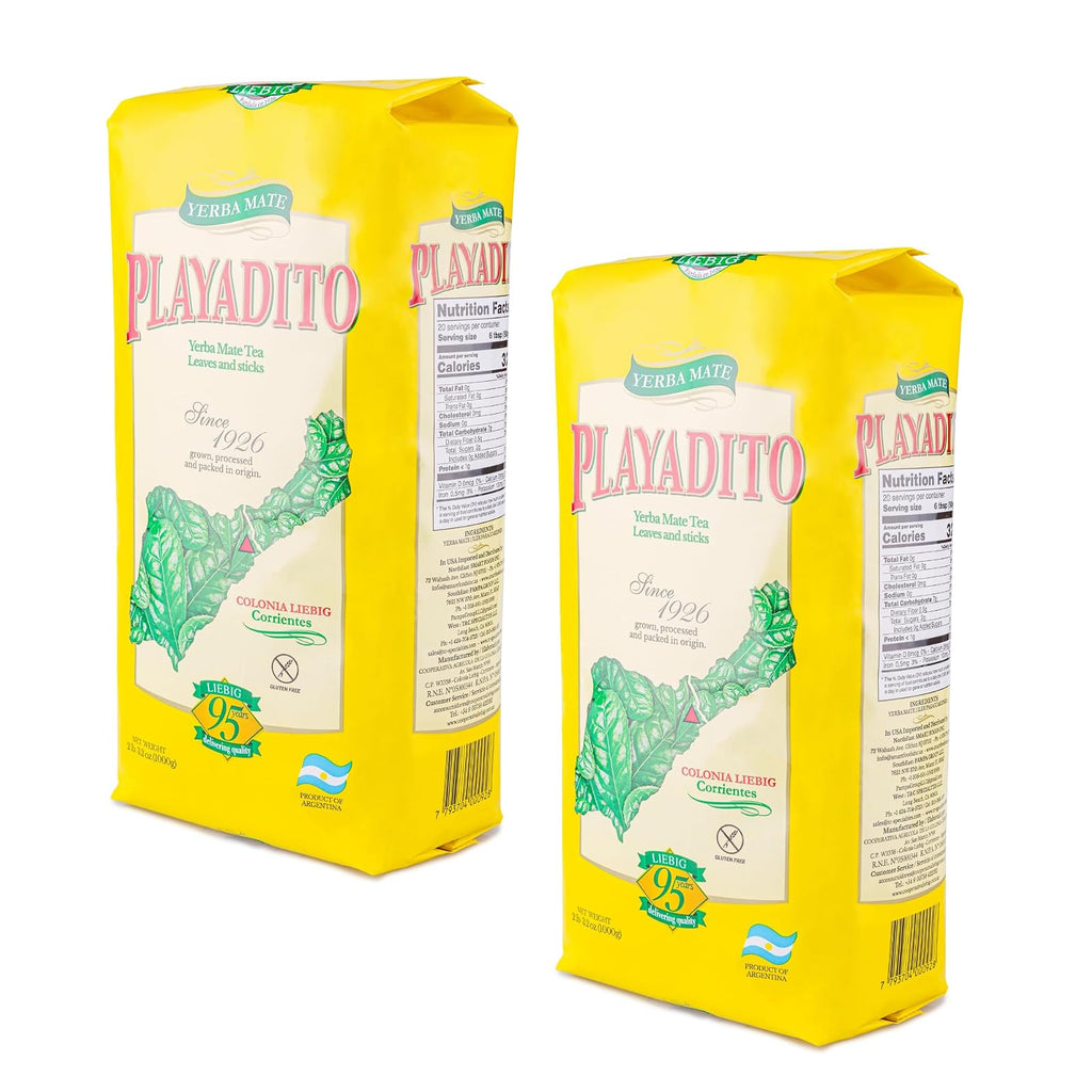 Yerba Mate Playadito herbal tea pack